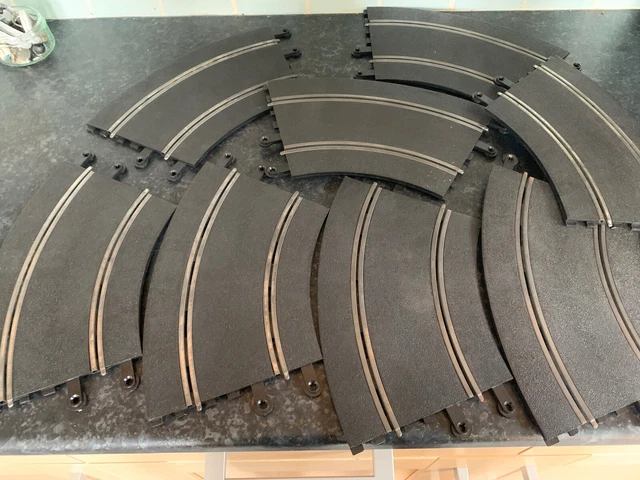 SCALEXTRIC 1:32 CLASSIC Track - Curve Radius Bend x 8 - C151 Job Lot #2 ...