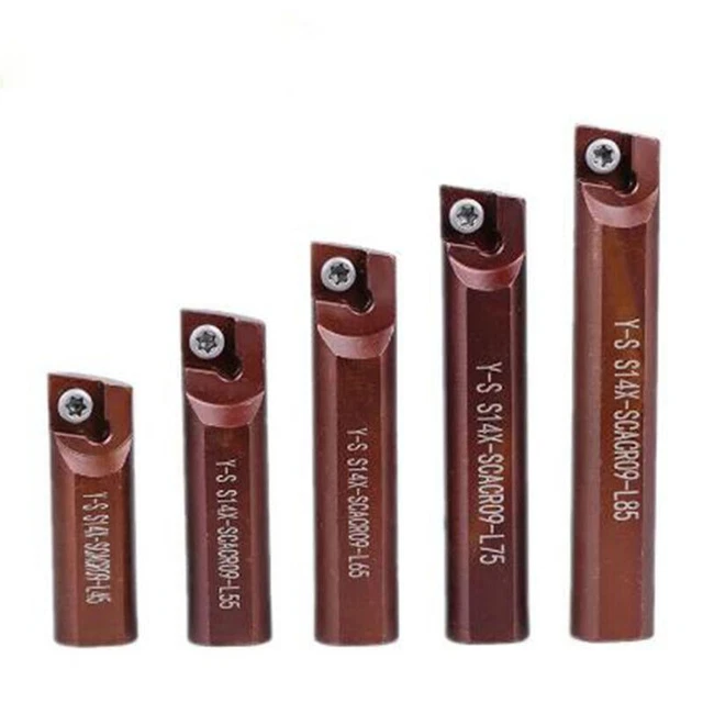 PORTE-OUTILS DE TOURNAGE CNC Heavy Duty S14X SCMCN09 SCACR09 SCACL09 45L 85L 85L EUR 22,51 ...