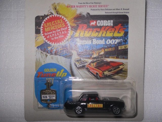 CORGI ROCKETS JUNIOR whizzwheels James Bond 007 OHMSS Merced £85.00 ...