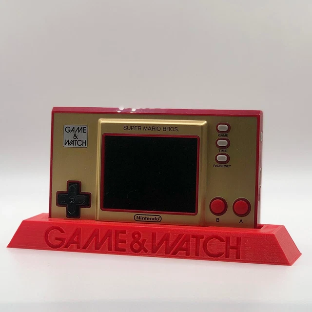 NINTENDO GAME & WATCH Super Mario Bros / Zelda - (1 X 3D Printed Stand ...