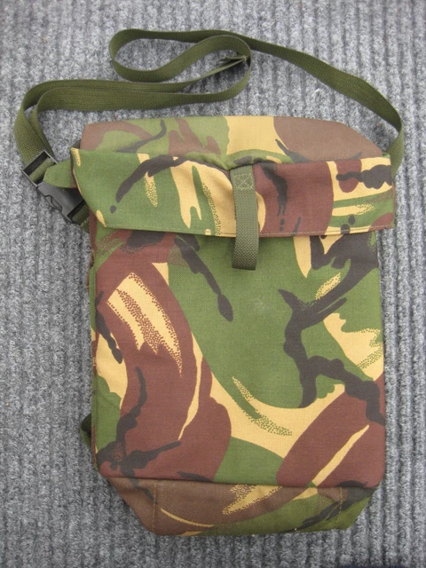 GENUINE BRITISH ARMY DPM Field Pack Respirator Bag Haversack Pouch ...