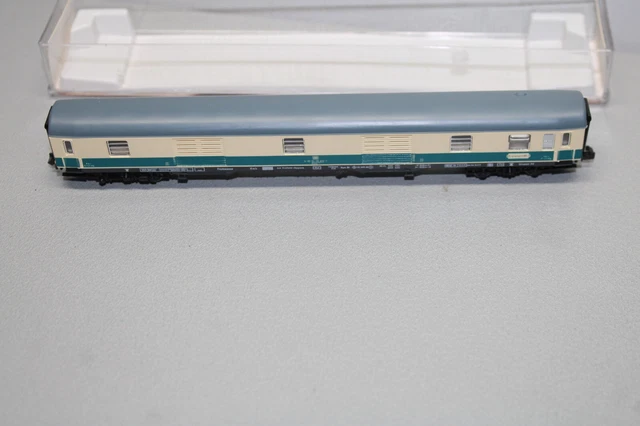 FLEISCHMANN 8190 4-ACHSER Personenzug-Gepäckwagen DB blau/beige Spur N OVP EUR 14,95 - PicClick DE