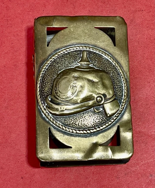 RARE GERMAN WW1 Pickelhaube Cut Out Brass Matchbox Holder £65.00 ...