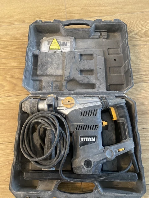 TITAN MAGNESIUM TTB653SDS 1500W Plus rotary hammer drill No Power To ...