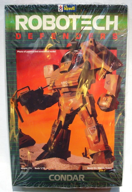 VINTAGE REVELL 1984 ROBOTECH DEFENDERS Condar Model Kit 1/72 Scale $64. ...