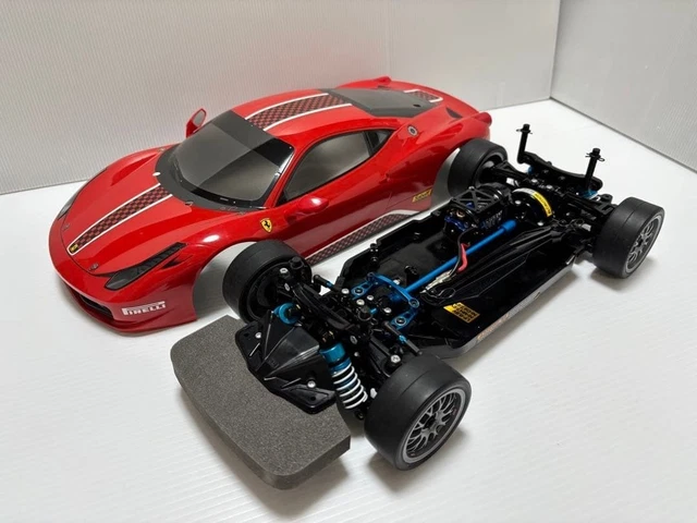 TAMIYA FERRARI 458 Challenge TT-02 1/10 RC Car Chassis Kit No ...