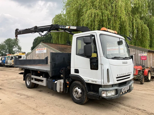 IVECO EUROCARGO 75E18 Hiab Tipper Lorry £4,500.00 - PicClick UK