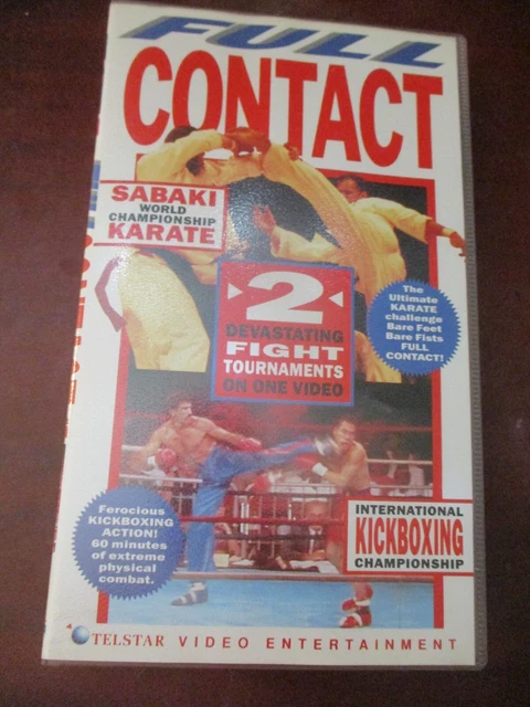 FULL CONTACT KICKBOXING Sabaki VHS Video Tape (NEW) £7.99 - PicClick UK