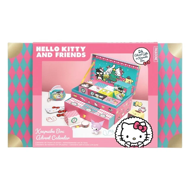 HELLO KITTY ADVENT Calendar Keepsake Box Advent Calendar £44.39 ...