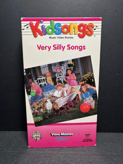 KIDSONGS VERY SILLY Songs VHS Tape 1991 View-Master Video Sing Along ...