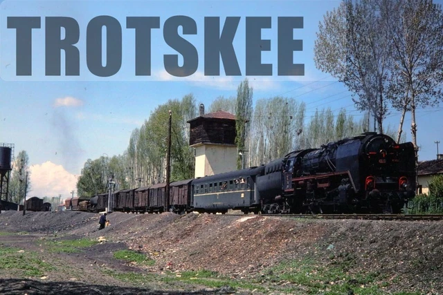 35MM SLIDE TCDD Turkish Railways Steam Loco 56122 1984 Original £3.99 ...