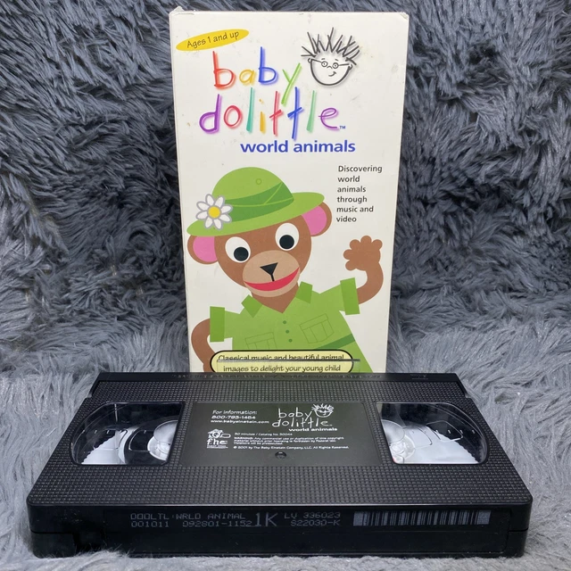 BABY EINSTEIN - Baby Dolittle World Animals VHS Tape 2001 Kids ...