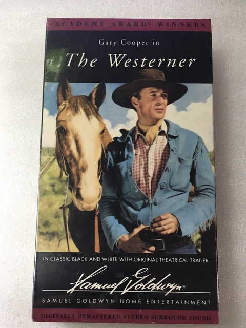 THE WESTERNER (VHS, 1940 Release, HBO Video) NEW & SEALED Gary Cooper £ ...