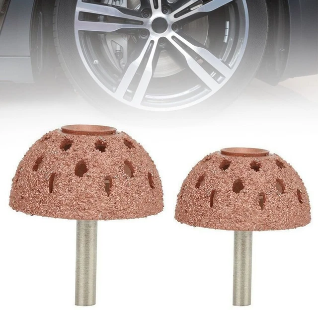 GRIT HEMISPHERICAL TUNGSTEN Steel Pneumatic Grinding Head Tire Grinding ...