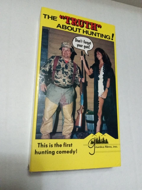 THE TRUTH ABOUT Hunting! Comedy VHS Grunko Films First Hunting Comedy ...