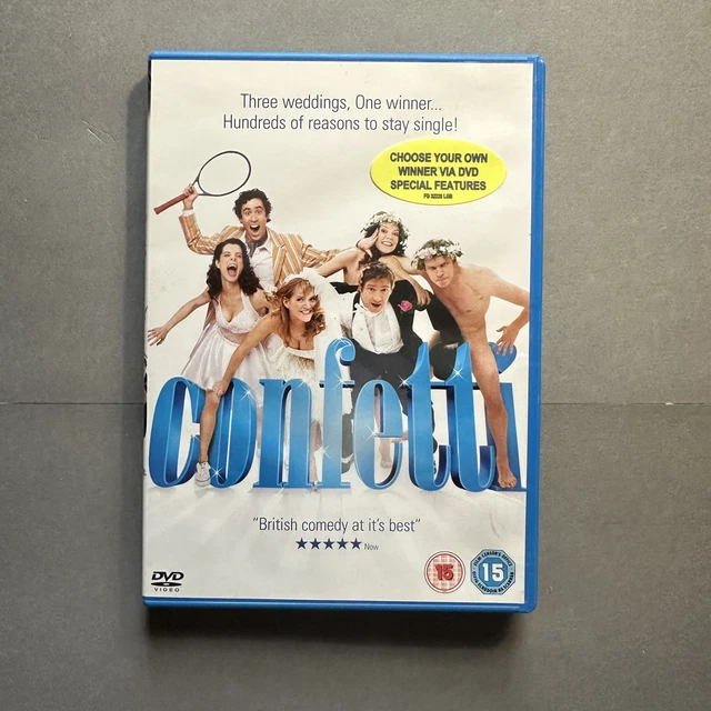 CONFETTI DVD (2006) Selina Cadell, Martin Freeman - Pre-loved working £ ...