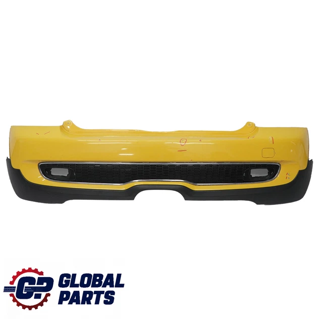 MINI COOPER S R56 R57 Complete Rear Bumper Trim Panel Mellow Yellow A58 ...