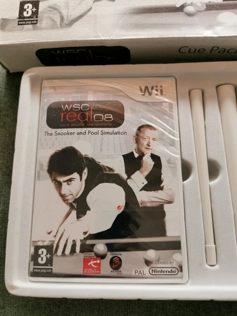 WSC REAL 08 [Nintendo Wii] World Snooker Championship Special + Cue £18 ...