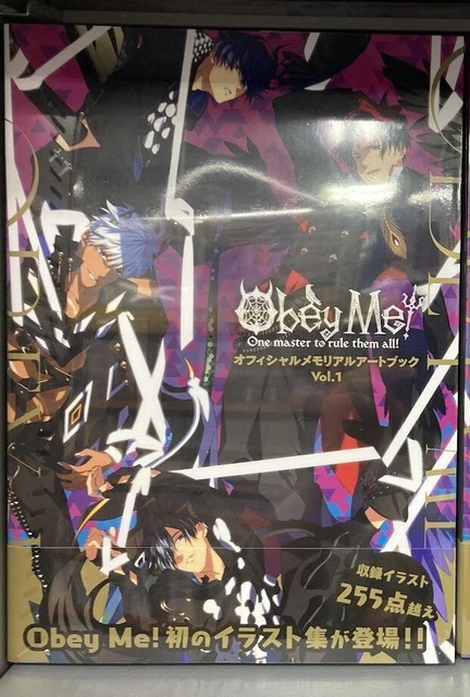 OBEY ME! OFFICIAL Memorial Art Book Vol.1 illustration Art Works Japan ...