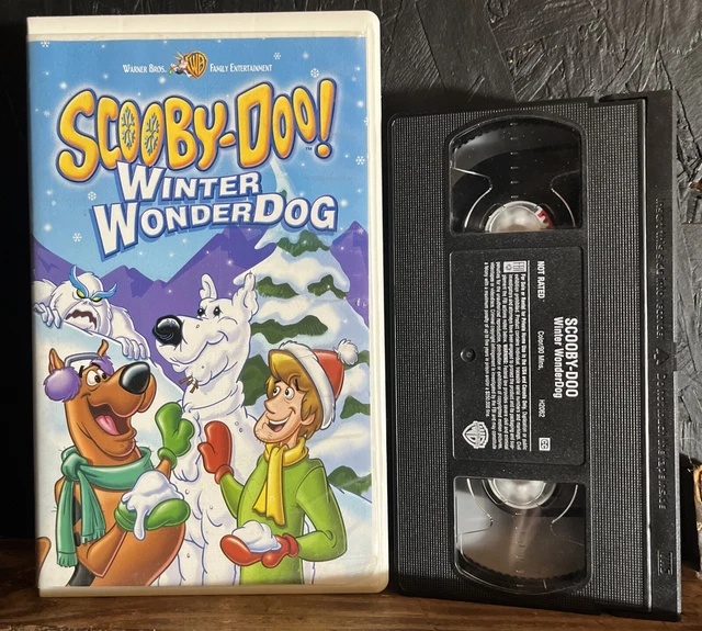 SCOOBY DOO VHS Winter WonderDog (2002) Warner Bros. FREE SHIPPING £10. ...