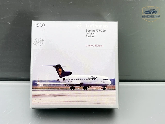 1:500 HERPA WINGS 503242 Lufthansa Boeing 727-200 Aachen D-ABKT // 2 N 822 EUR 2,50 - PicClick DE