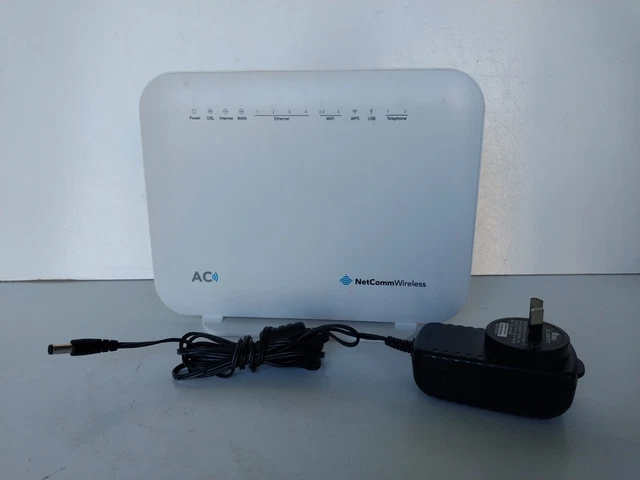 NETCOMM WIRELESS MODEM NF18ACV VDSL2 ADSL2+ Dual Band AC1600 Voip $55. ...