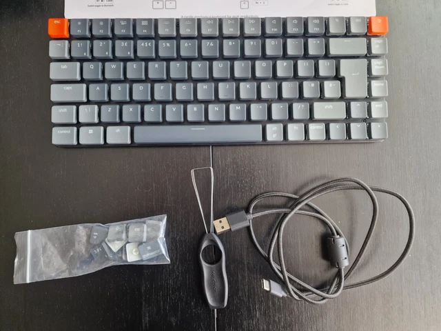 KEYCHRON K3 MECHANICAL Keyboard Brown Switches, Bluetooth, Backlit, Low ...