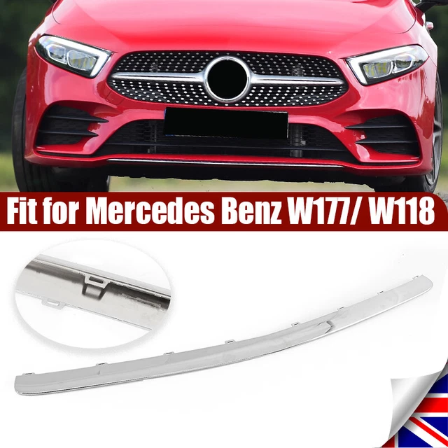 FOR MERCEDES CLA/A Class W177 W118 Front Bumper Splitter Spoiler Trim ...