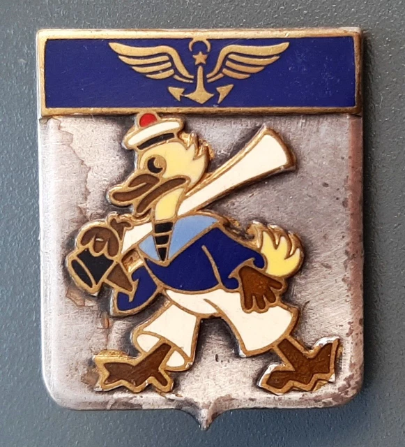 INSIGNE AÉRONAVALE FLOTTILLE 12 F CRUSADER 1980s Marine Nationale ...