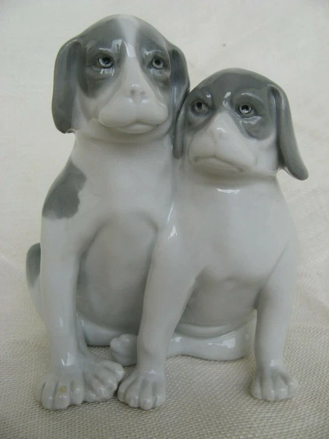 ANCIENNE FIGURINE EN porcelaine Metzler & Ortloff Art Nouveau deux ...