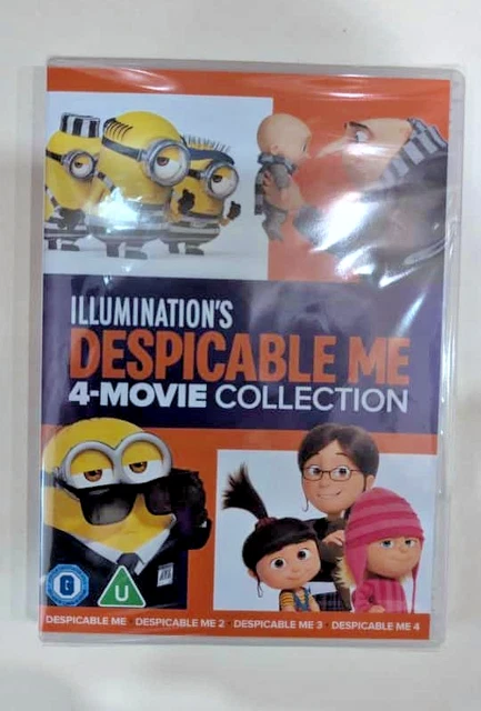 DESPICABLE ME 4 Movie Collection Brand New Sealed Genuine Uk Dvd Set £ ...