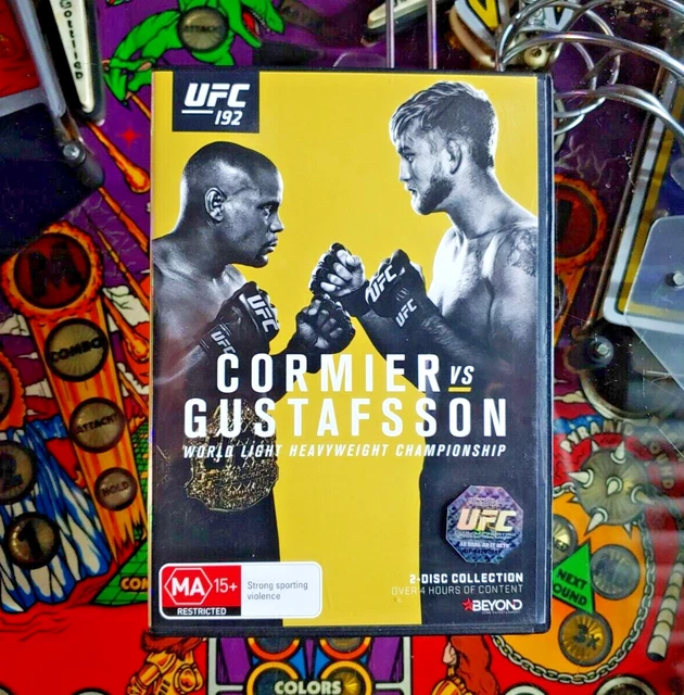 UFC #192: CORMIER Vs Gustafsson - 2015 Two Disk DVD $11.40 - PicClick AU