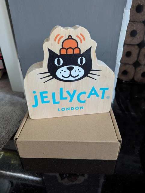 JELLYCAT LOGO WOODEN Display Block OLD VERSION Original Jellycat’s ...