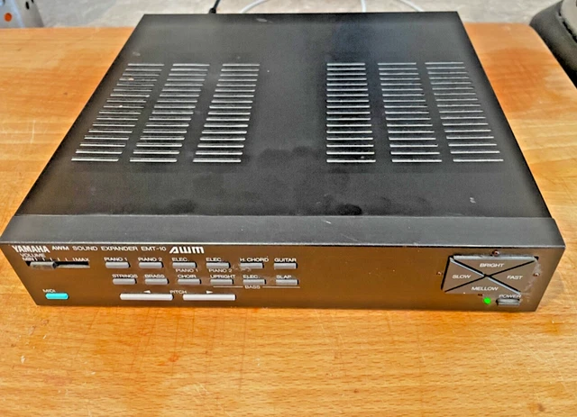 YAMAHA EMT-10 EMT10 AWM Sound Expander - Module, Includes Power Supply ...