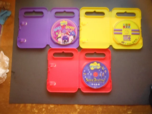 3 DVDS:ABC FOR Kids Bumper DVD Collection & Wiggles Wake up Lachy ...