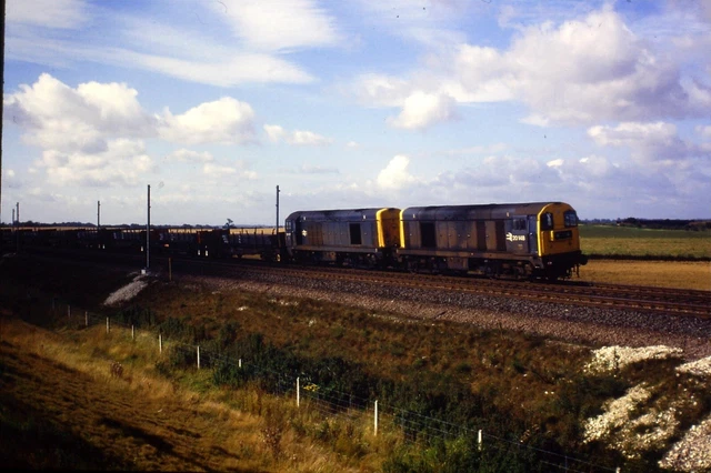 35MM ORIGINAL COLOUR Rail Slide BR Class 20 20148 at unknown location £ ...