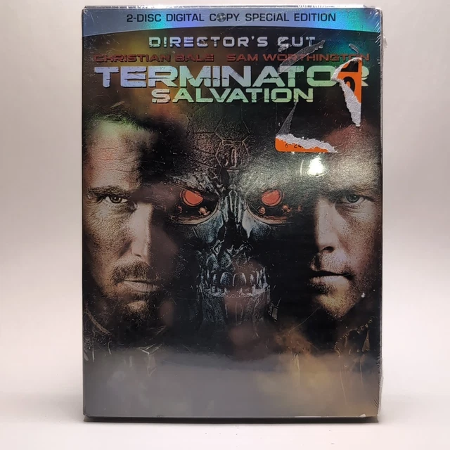 TERMINATOR SALVATION DVD 2009 2 Disc Special Edition Directors Cut ...