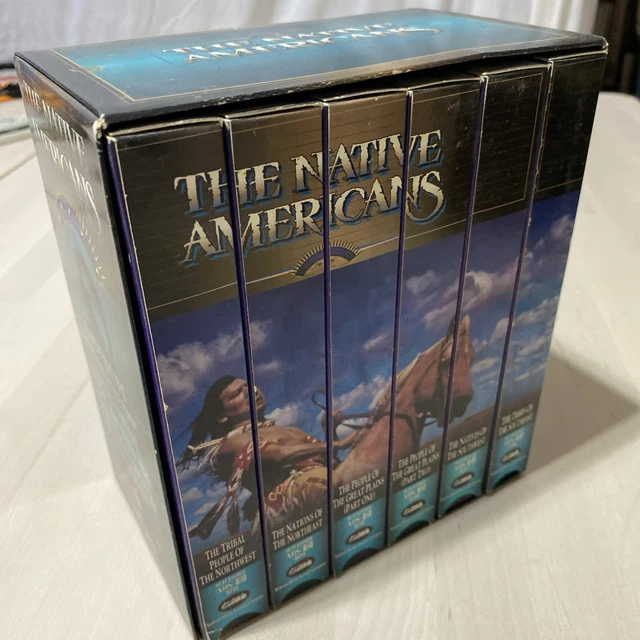 THE NATIVE AMERICANS~COLLECTORS Boxed Set~VHS, 1995, 6-Tape Set £17.72 ...