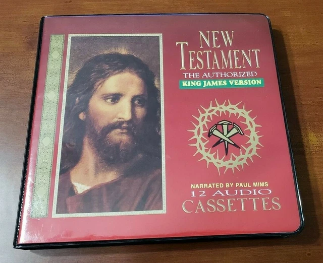 THE CASSETTE BIBLE King James Version KJV New Testament-12 Audio ...