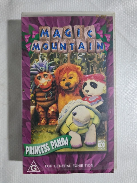 MAGIC MOUNTAIN PRINCESS Panda - VHS Tape $95.00 - PicClick AU