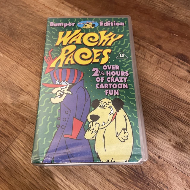 WACKY RACES BUMPER Edition Hanna Barbera Pal Vhs Video Kids Children £7 ...