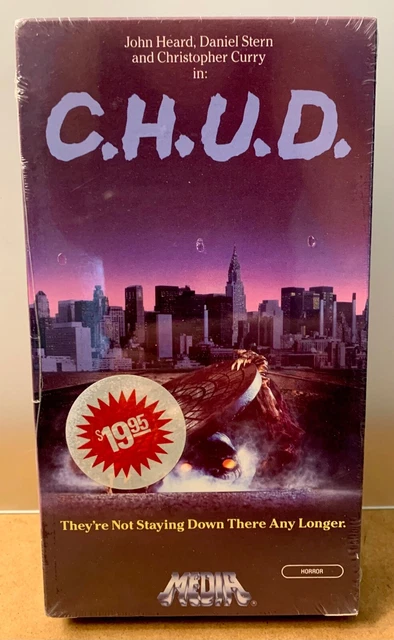 C.H.U.D. MEDIA FULL flap VHS 80s horror gore INSANELY RARE SEALED ...