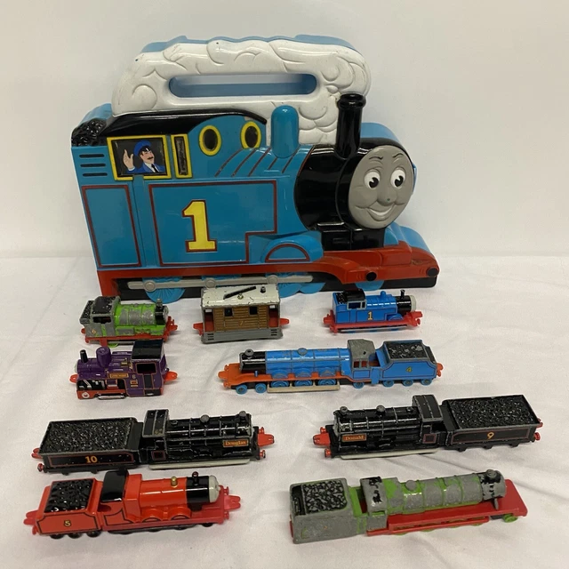 THOMAS THE TANK Engine ERTL Carry Case 1994 With Trains Bundle £23.03 ...