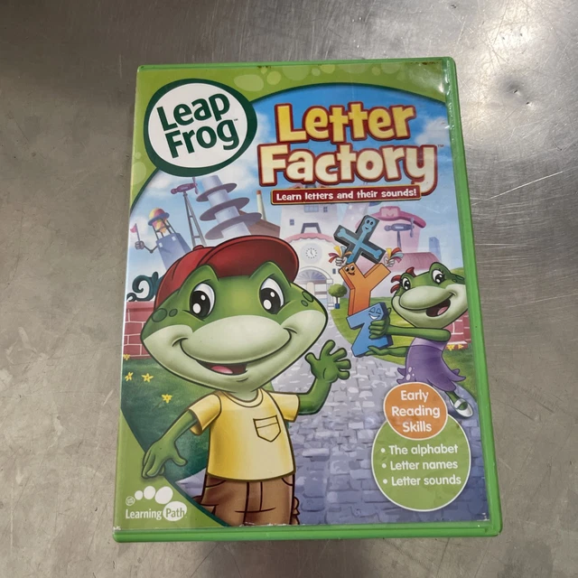 LEAPFROG: LETTER FACTORY DVD $25.26 - PicClick AU