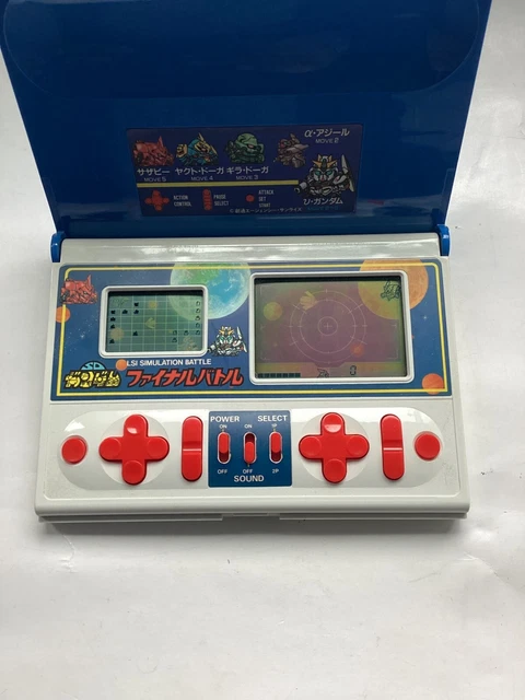 VINTAGE 1989 RARE GD BANDAI GUNDAM SD SIM BATTLE LCD GAME (Very Good ...