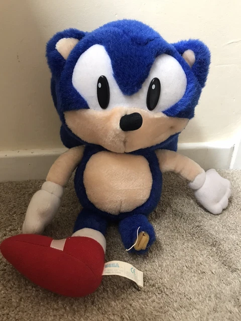 SEGA SONIC THE Hedgehog Original Soft Toy Plush Toy 1991 1992 - Missing ...