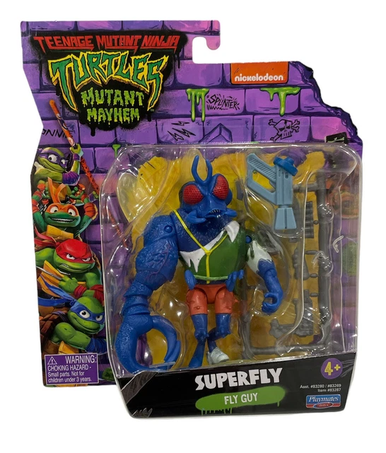 FIGURINE ARTICULÉE TEENAGE Mutant Ninja Turtles Mutant Mayhem SUPERFLY ...