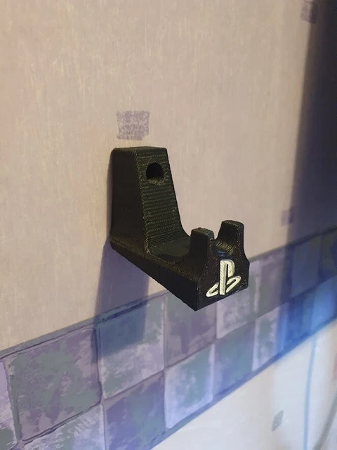PS4 CONTROLLER DUALSHOCK WALL Mount / 3D Printed + fixings, Hand ...