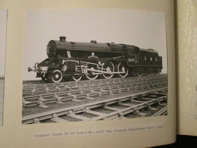 RAILWAY PHOTO 8X6 LMS Stanier 5P 4-6-0 No 5157 ex works c1935 £6.00 ...