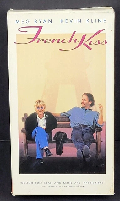 FRENCH KISS 1995 VHS Meg Ryan, Kevin Kline, Timothy Hutton, Jean Reno £ ...